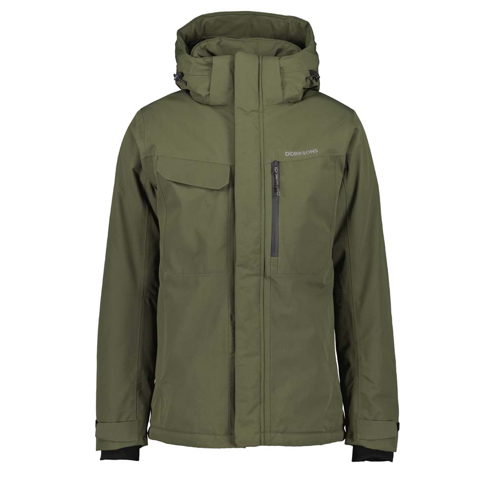 DIDRIKSONS Stefan Jacket Men – Regenjacke - Farbe: deep green | Größe: XXL
